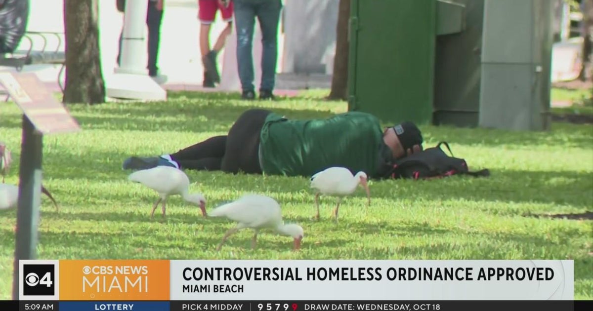 Miami Beach approves controversial measure for people experiencing ...