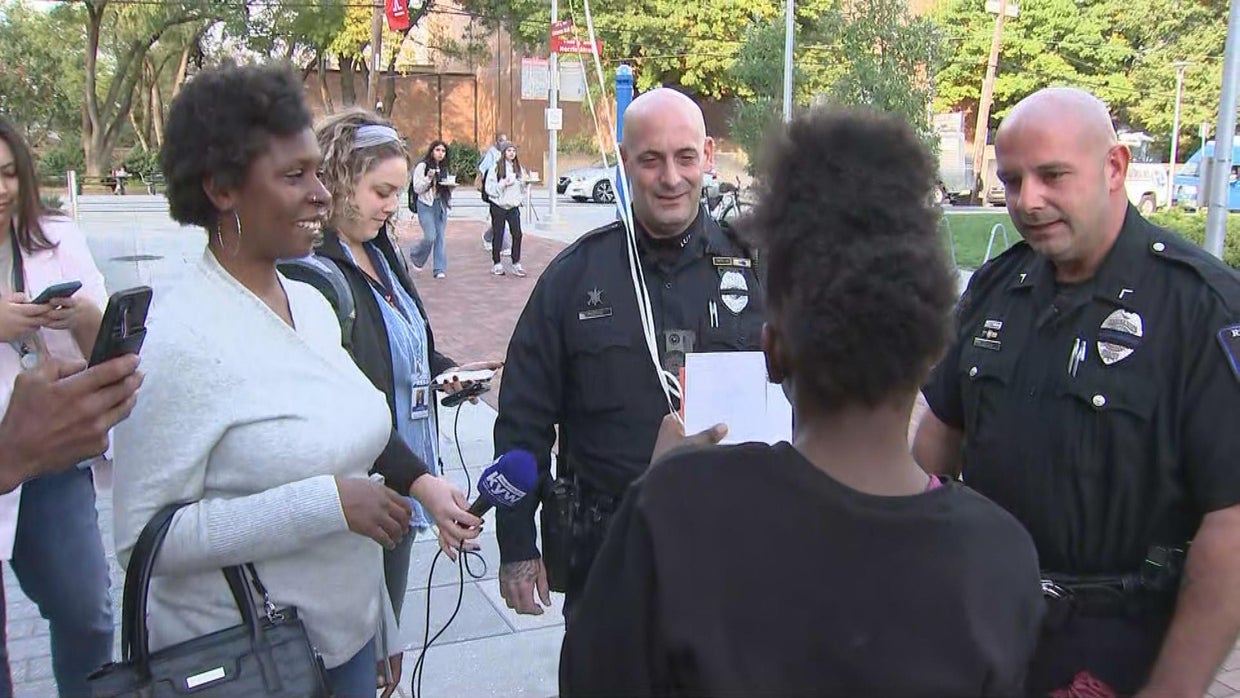 Baby on Broad: Mom, daughter reunite with Temple officers who helped ...
