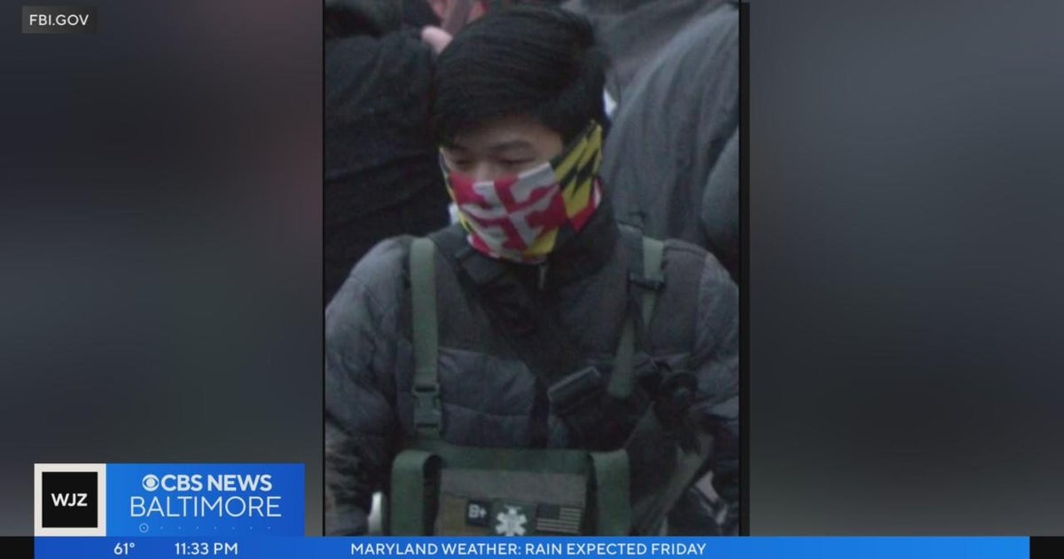 Maryland police officer suspended after arrest on Capitol riot charges ...