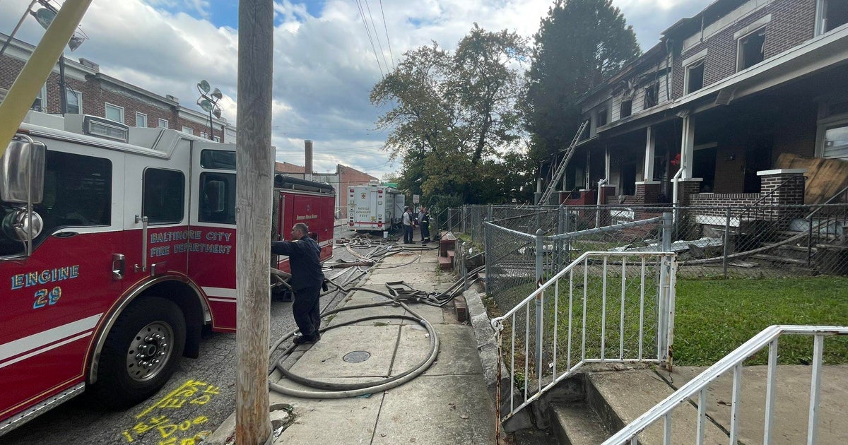 Northwest Baltimore community shocked after fatal fire - CBS Baltimore