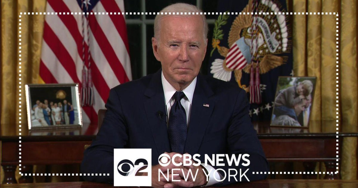 President Biden delivers Oval Office address on Israel-Hamas war - CBS ...