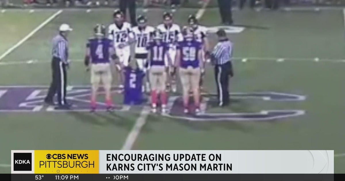 Karns City QB Mason Martin has successful surgery - CBS Pittsburgh