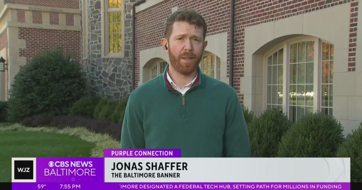 The Baltimore Banner's Jonas Shaffer shares thoughts on Ravens on Purple Connection - CBS Baltimore