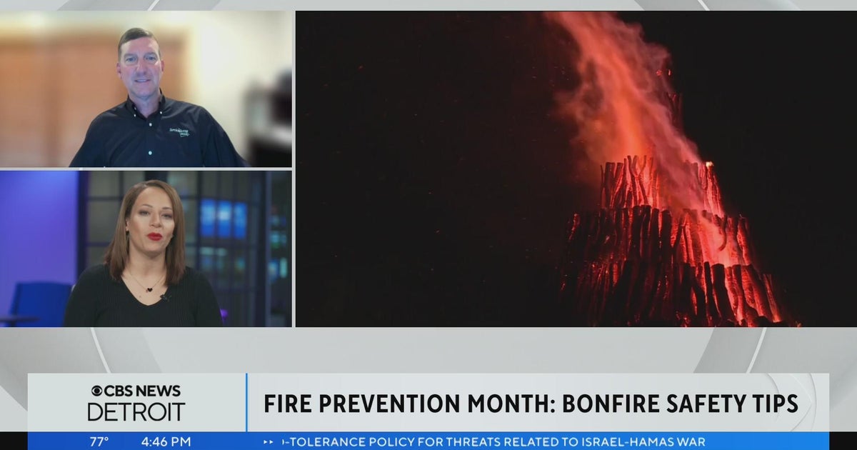 Fire Prevention Month: Bonfire safety tips - CBS Detroit