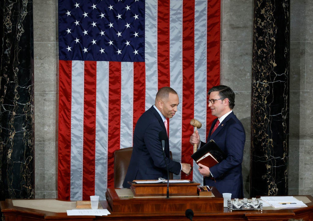 Mike Johnson elected House speaker with unanimous GOP support, ending ...