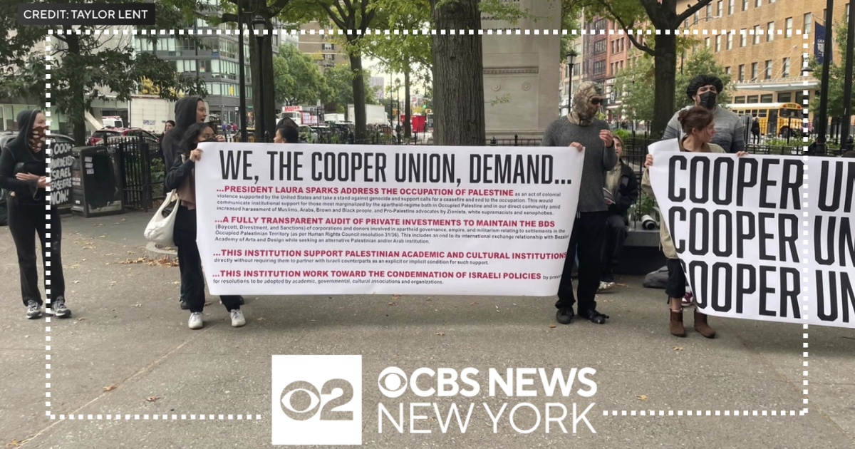 Pro-Palestinian rally leads to tense moments for Cooper Union students ...