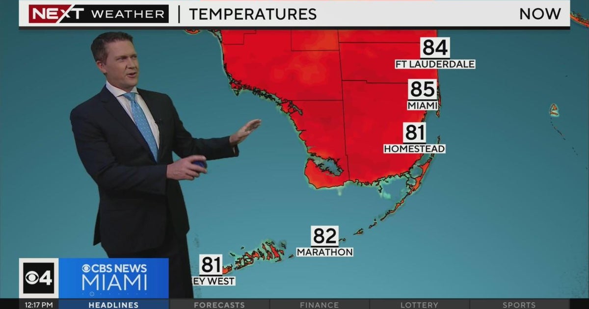 Miami Weather for Friday 10/27/2023 12PM - CBS Miami