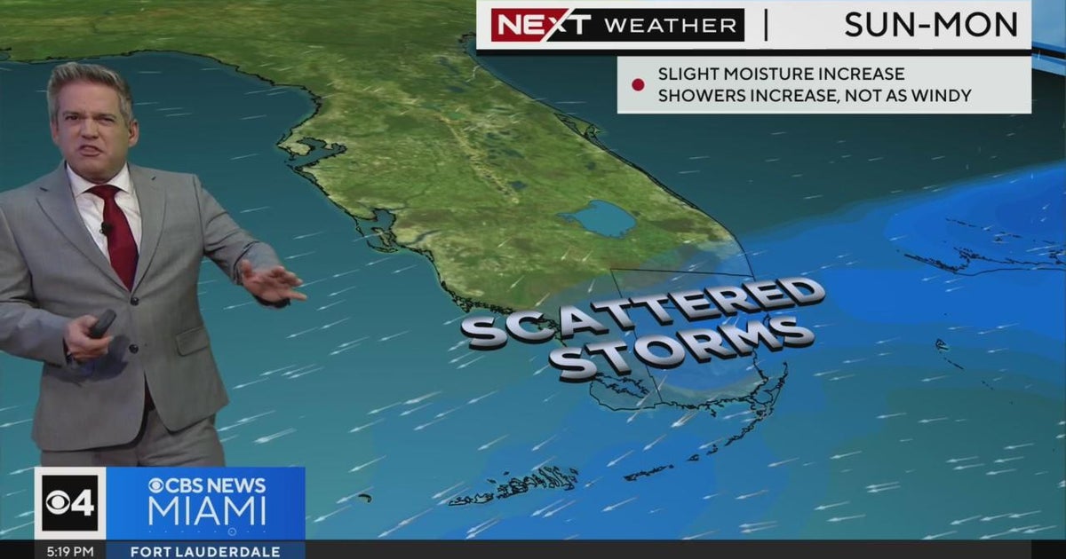 NEXT Weather forecast for Friday 10/27/23 5PM - CBS Miami