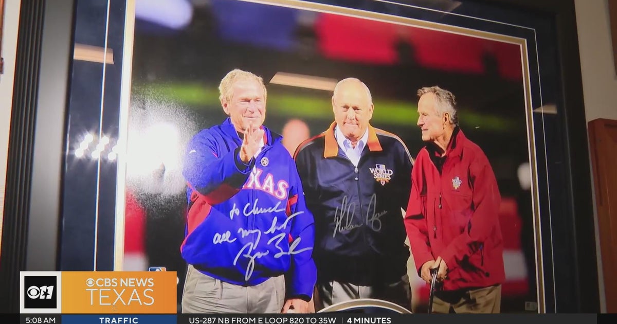 Rangers PA Announcer Chuck Morgan takes CBS News Texas inside his ...