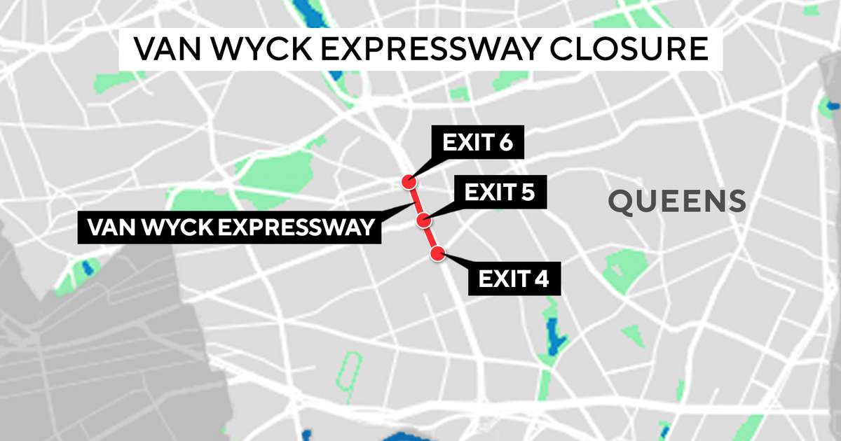 Van Wyck Expressway lane, exit ramp closures in effect over weekend ...