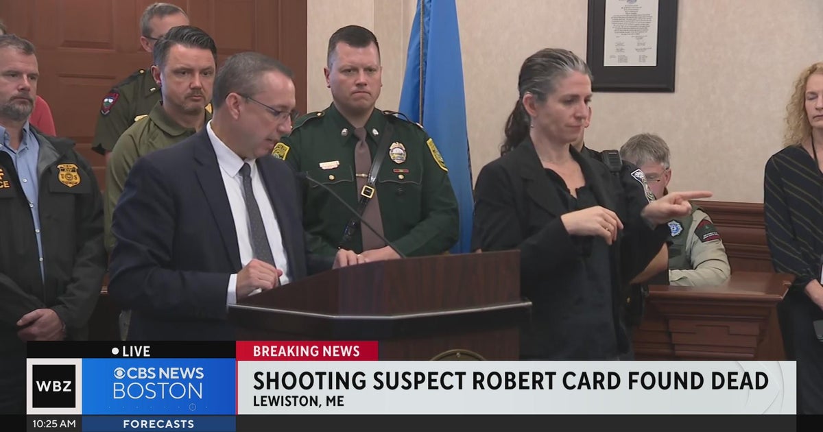 Commissioner reveals details of note left by Lewiston gunman - CBS Boston