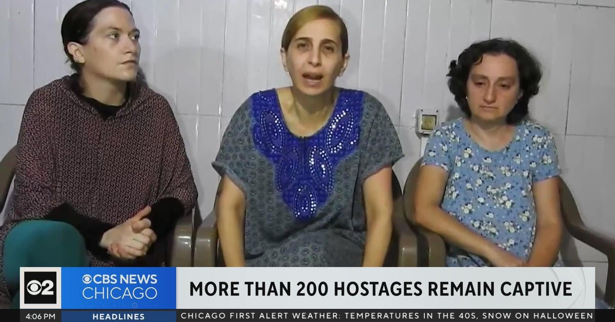 Israel-Hamas War: More than 200 hostages remain captive - CBS Chicago