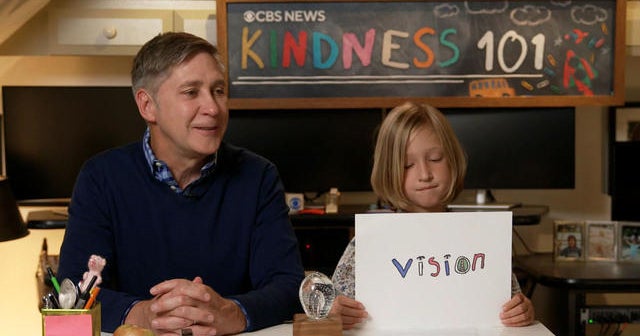 Kindness 101: A lesson in vision - CBS News