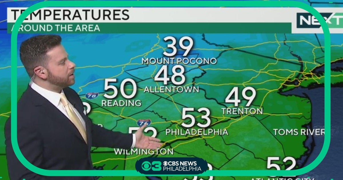NEXT Weather: First freeze incoming - CBS Philadelphia
