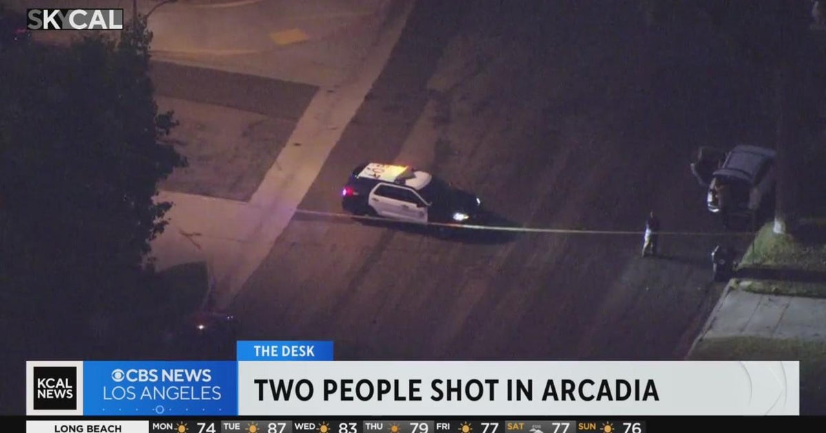 Two People Hospitalized After Shooting In Arcadia Cbs Los Angeles