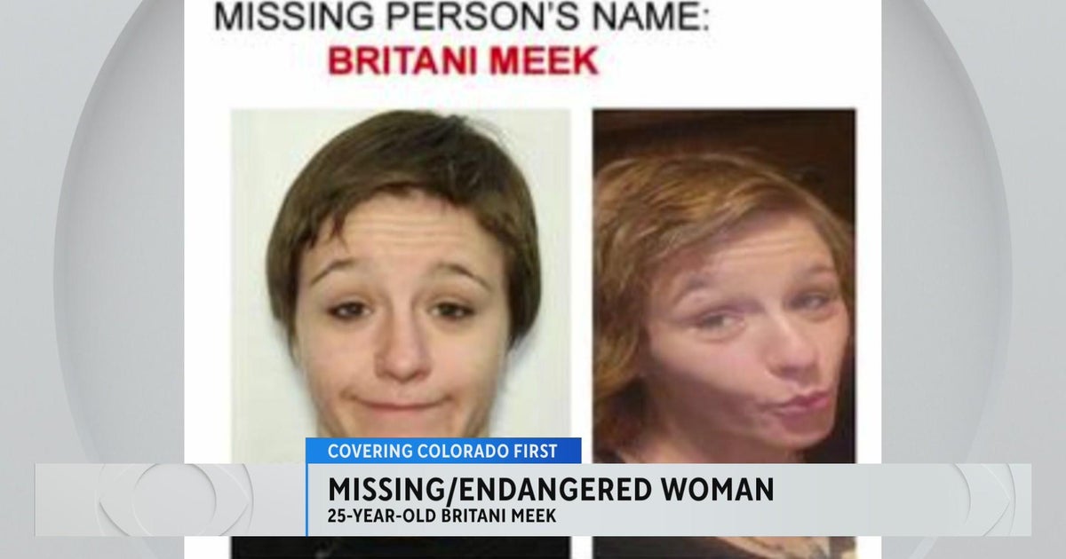 Colorado woman missing since Oct. 25 considered endangered - CBS Colorado