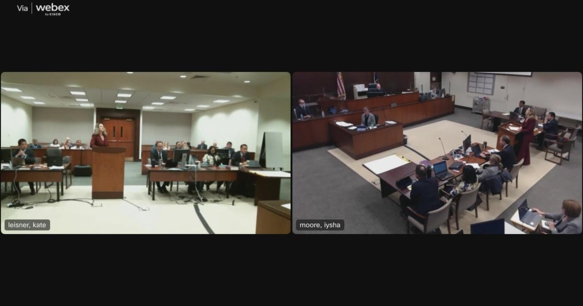 Nathan Woodyard stands in trial for Elijah McClain death - CBS Colorado