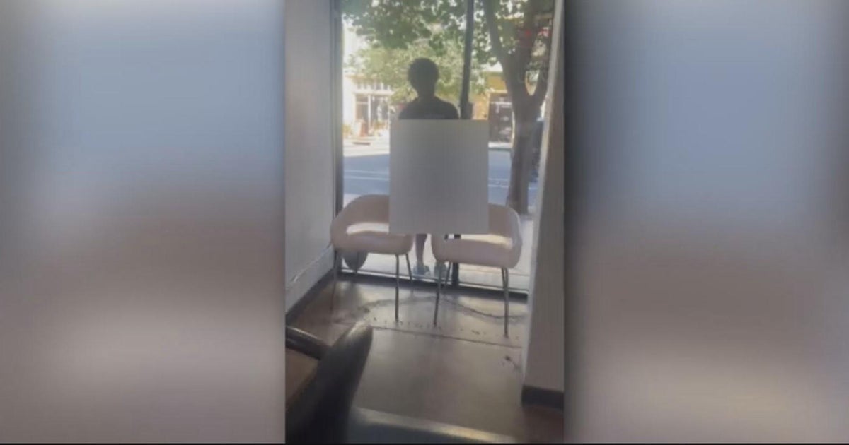 Long Beach salon owner catches man pleasuring himself in public - CBS ...