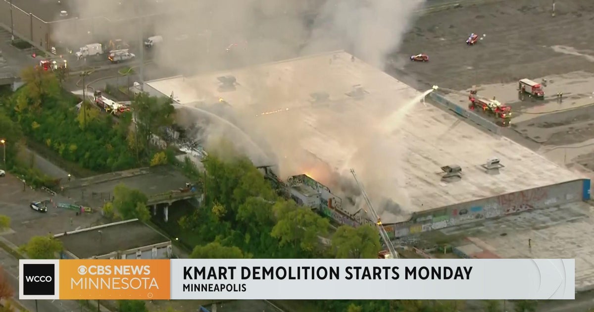 Crews to begin demolition of Lake Street Kmart following fire - CBS ...