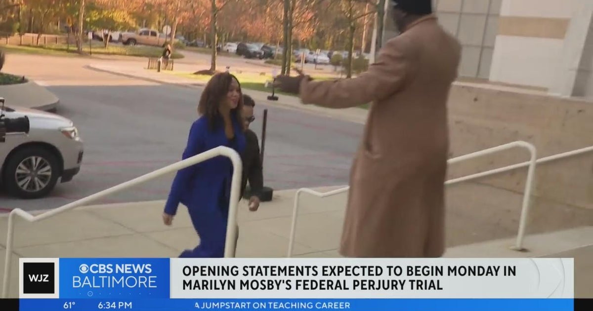 Opening arguments in federal perjury trial for Marilyn Mosby set to ...