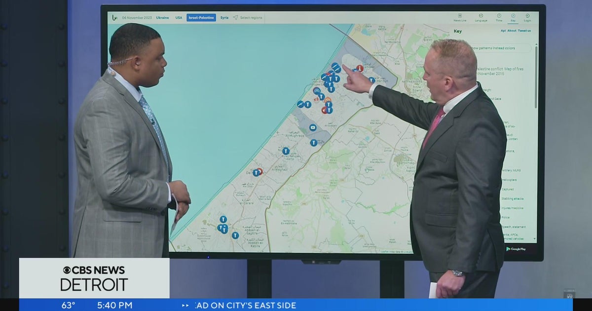 Former U.S. Army Colonel discusses latest Israel-Hamas war - CBS Detroit