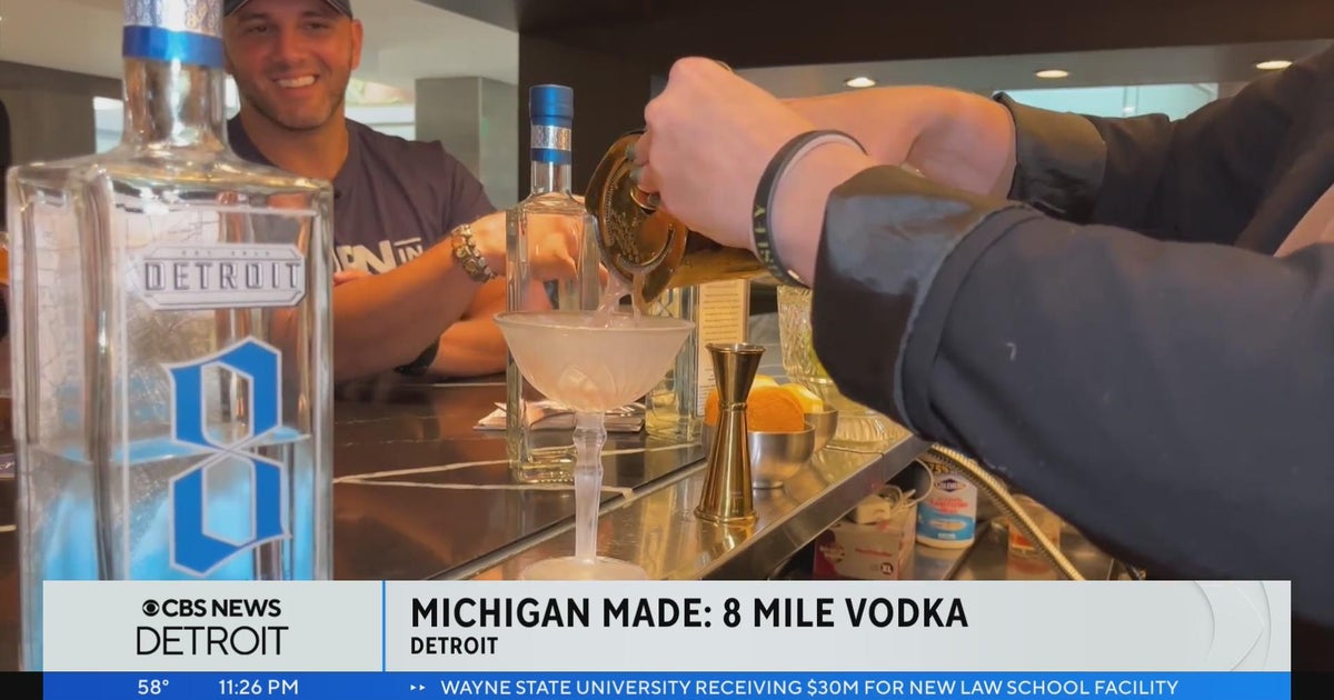 Michigan Made: 8 Mile Vodka and Born in Detroit - CBS Detroit