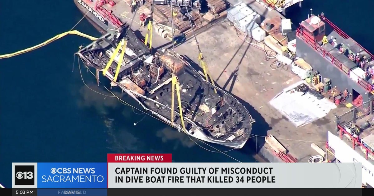 Captain found guilty in dive boat fire that killed 34 off California ...