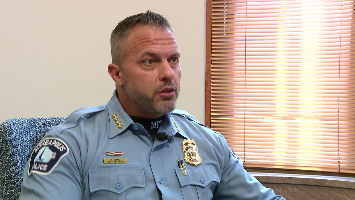 O'Hara reflects on first year as Minneapolis police chief - CBS Minnesota