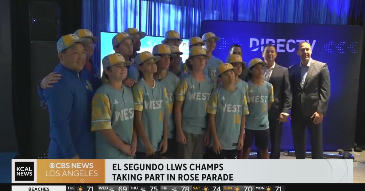 El Segundo Little League World Series champs get a Rose Parade float ...