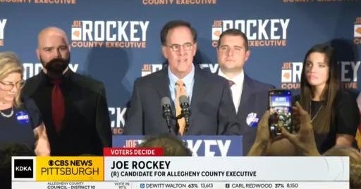 Joe Rockey concedes in race for Allegheny County executive - CBS Pittsburgh