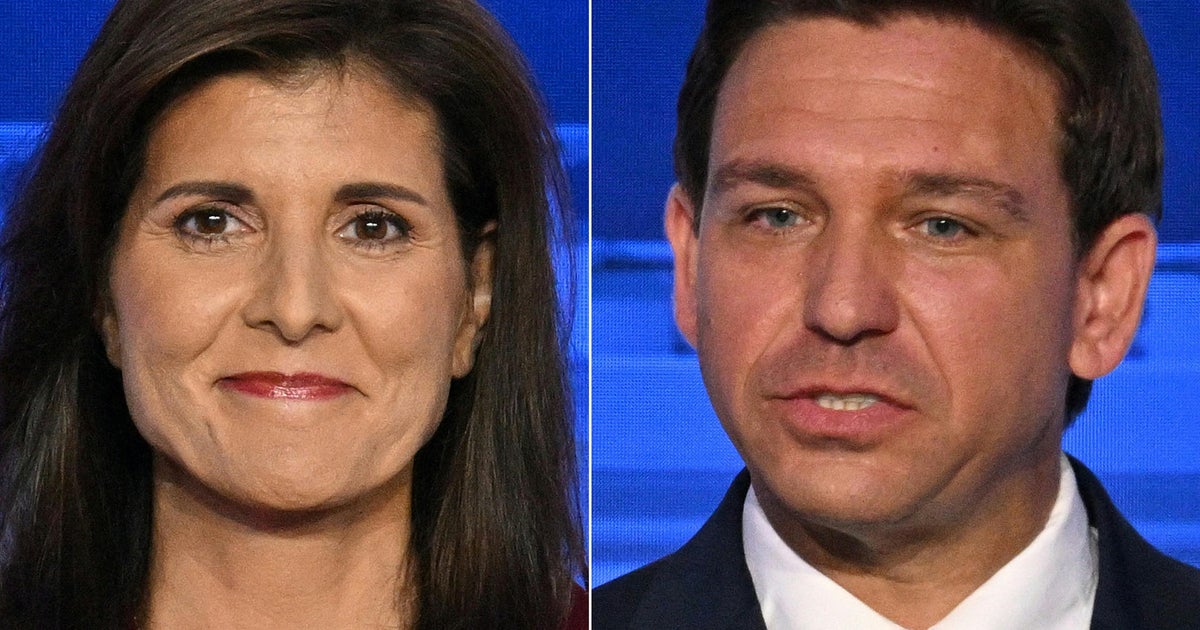 Third Republican debate could spotlight DeSantis-Haley rivalry - CBS News
