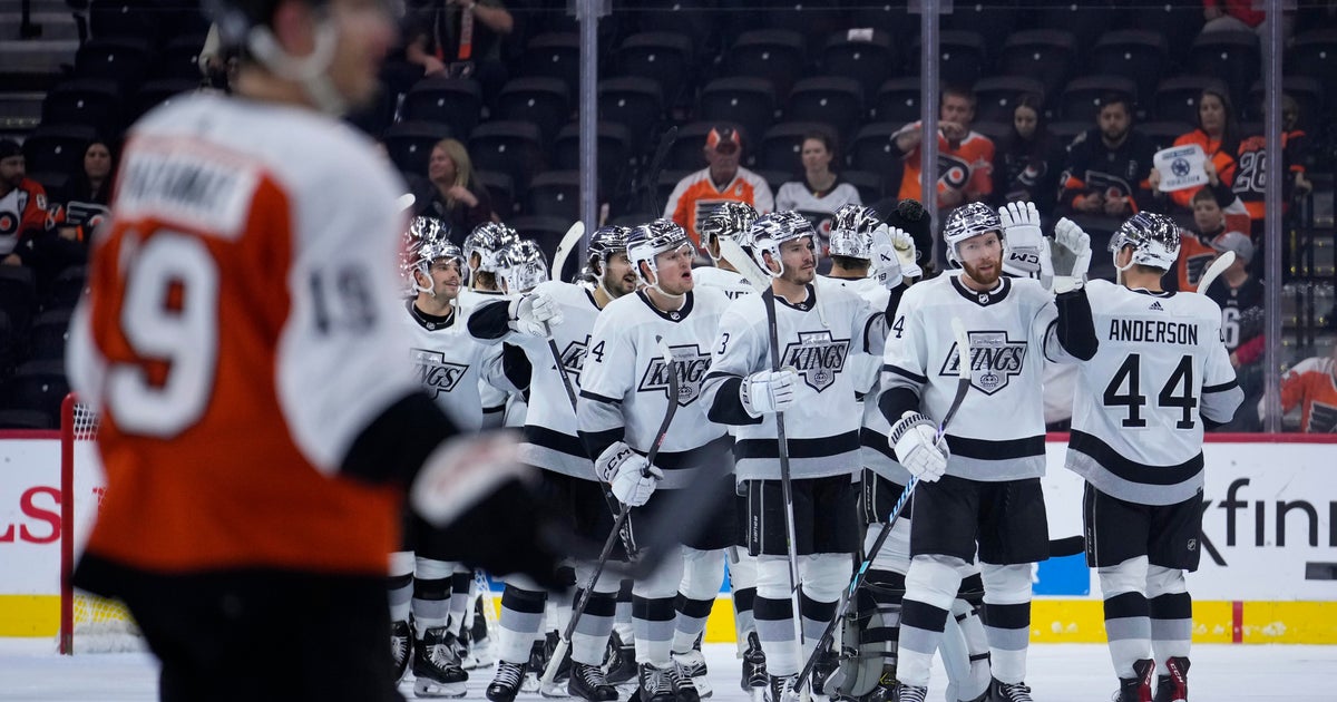 Cam Talbot makes 24 saves as Los Angeles Kings blank Philadelphia ...