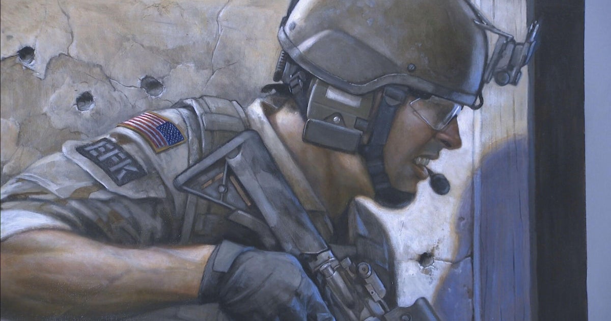 Fall River artist Brian Fox honors veterans with his "American Warrior ...
