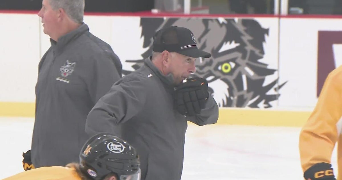 Chicago Wolves legend tries to win again as new head coach - CBS Chicago