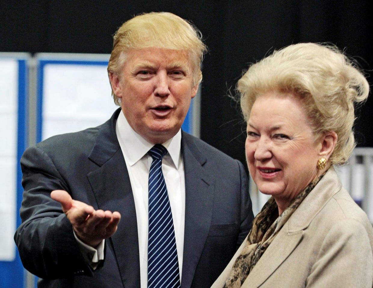 Maryanne Trump Barry, retired federal judge and sister of Donald Trump ...