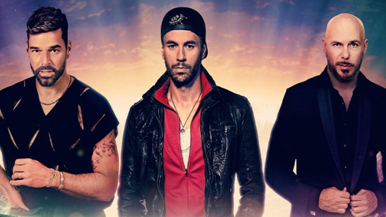 Enrique Iglesias, Ricky Martin and Pitbull bringing "The Trilogy Tour ...