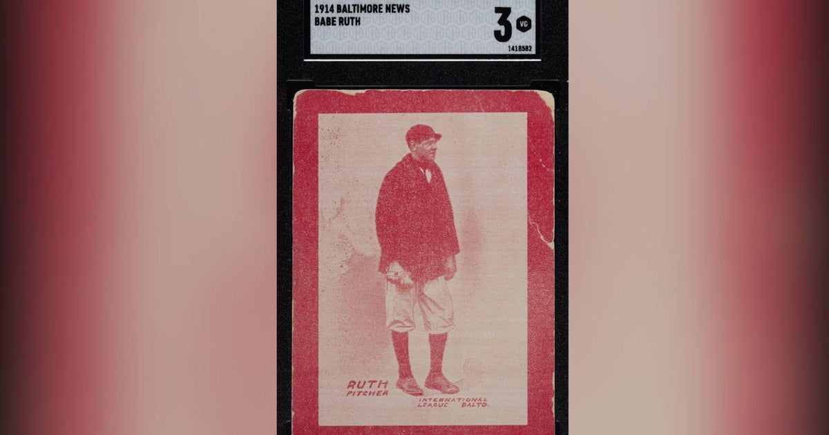 Rare, expensive 1914 Babe Ruth rookie card to be displayed at museum in ...