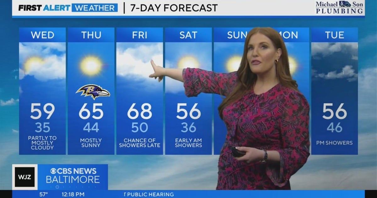 Meg McNamara has your Wednesday afternoon forecast (11/15/2023) - CBS ...