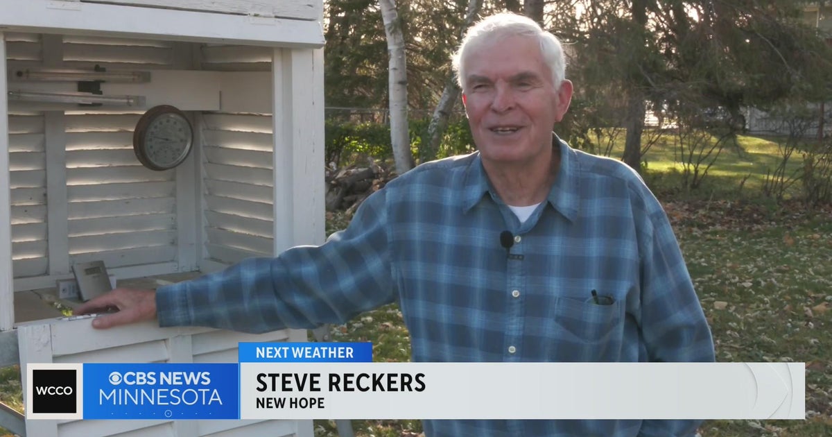 WCCO Weather Watcher earns national award for observation efforts - CBS ...