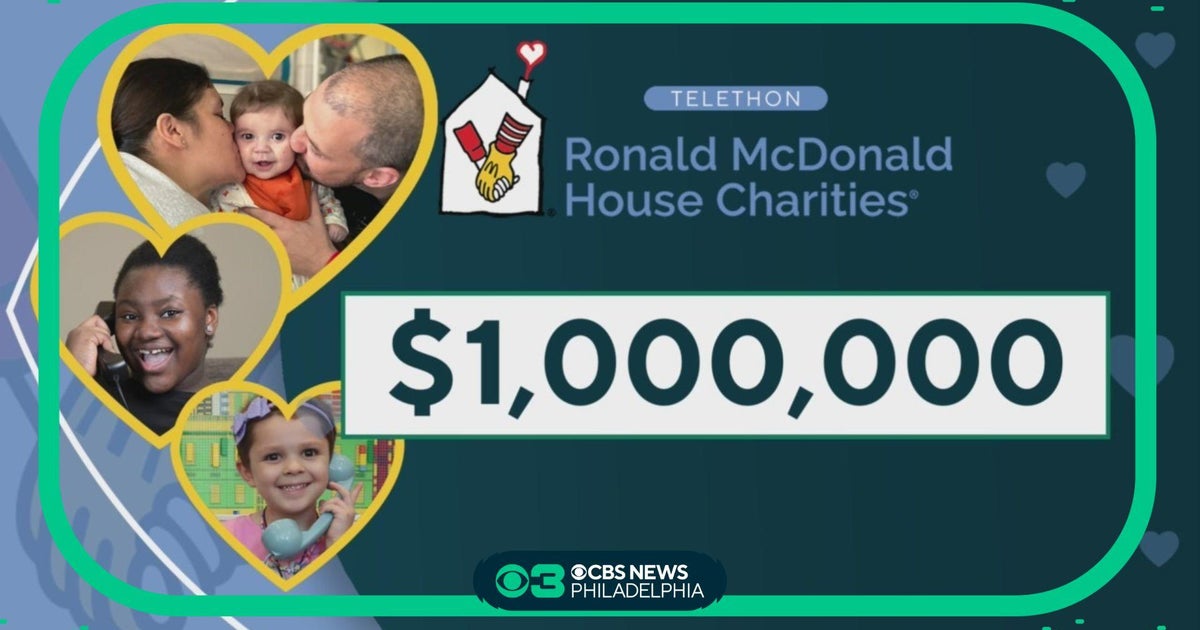 14th Ronald McDonald House Charities Telethon raises $1 million - CBS Philadelphia
