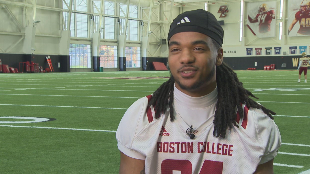 "A selfless guy who cares"; Boston College football senior Taji Johnson ...