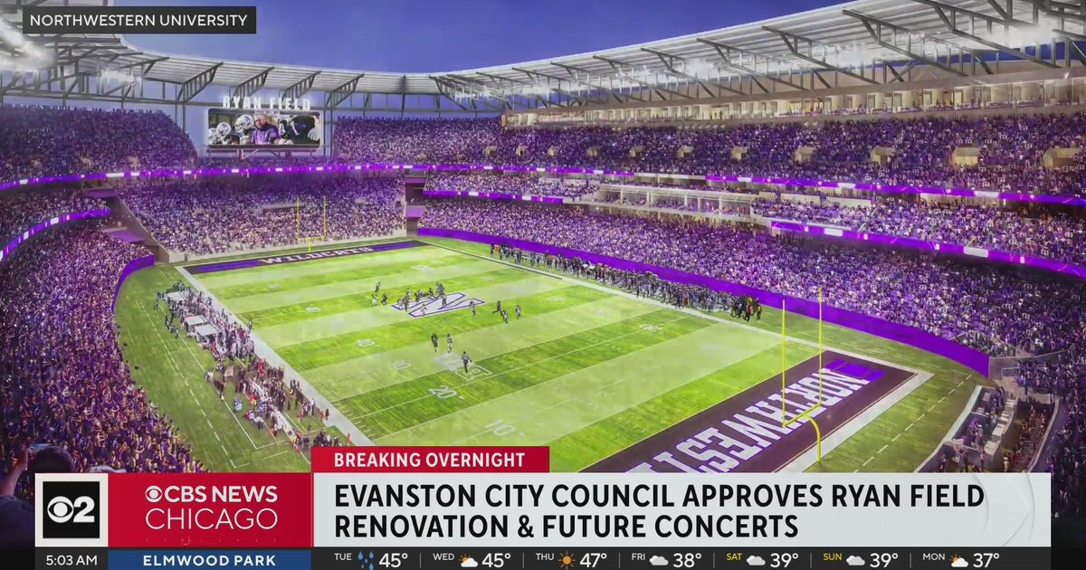 Evanston City Council approves Northwestern's Ryan Field renovation ...