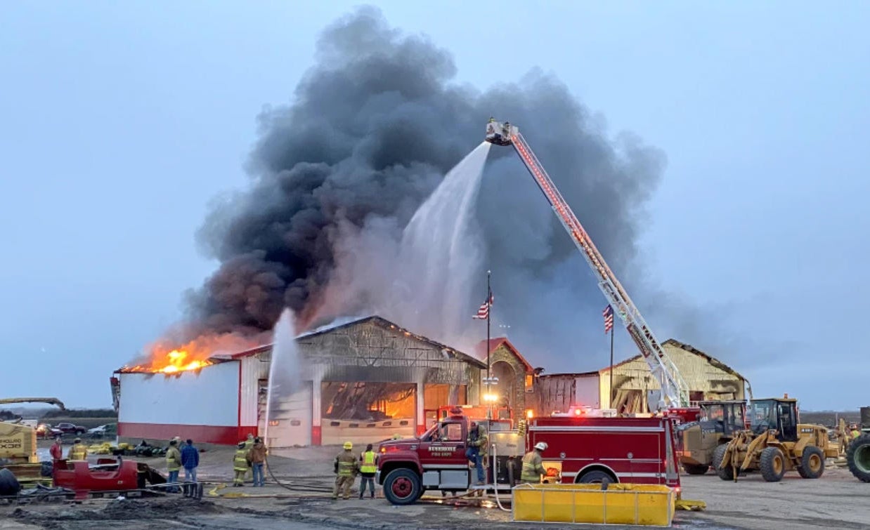 Car fire leads to destruction of family's machine shops in SW Minnesota ...