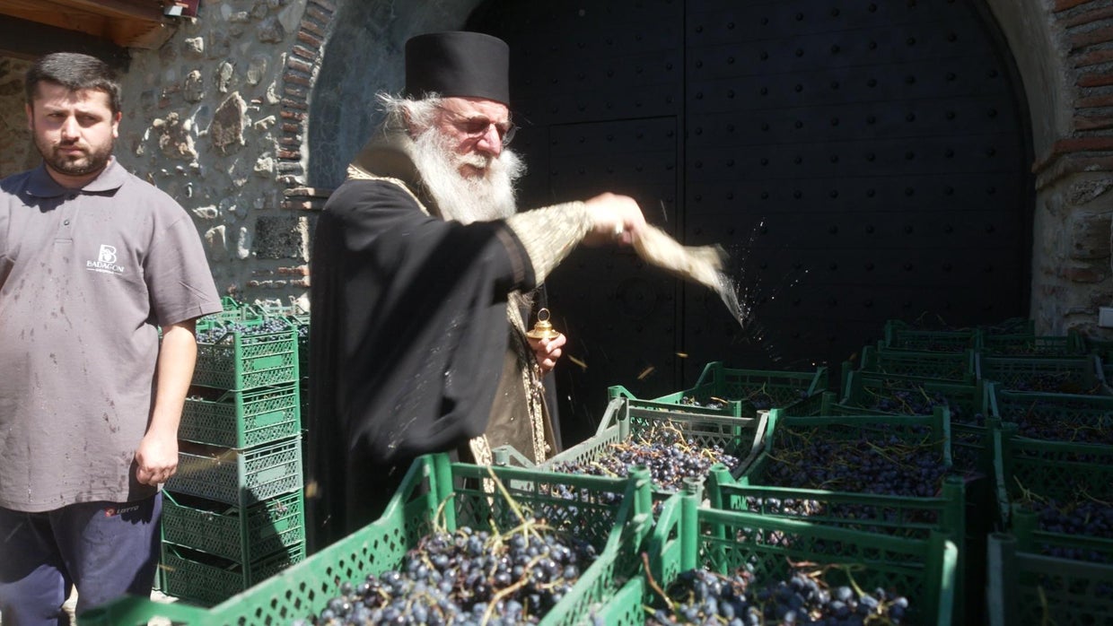 Georgian monks make wine using ancient techniques | 60 Minutes - CBS News