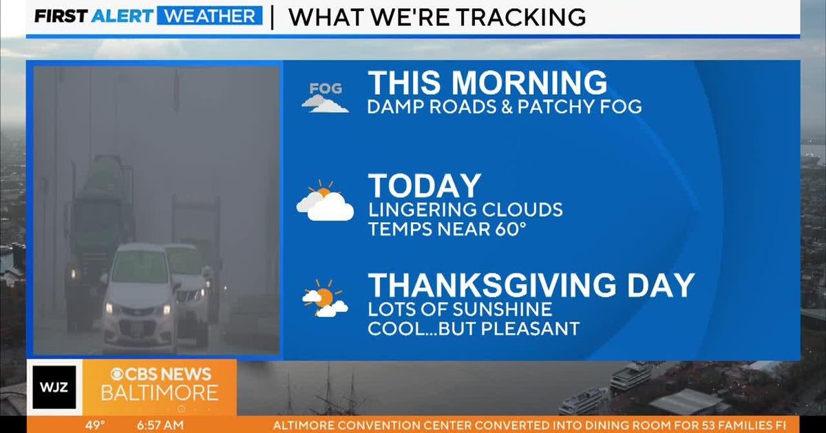 Your Wednesday morning news roundup: 11/22/2023 - CBS Baltimore