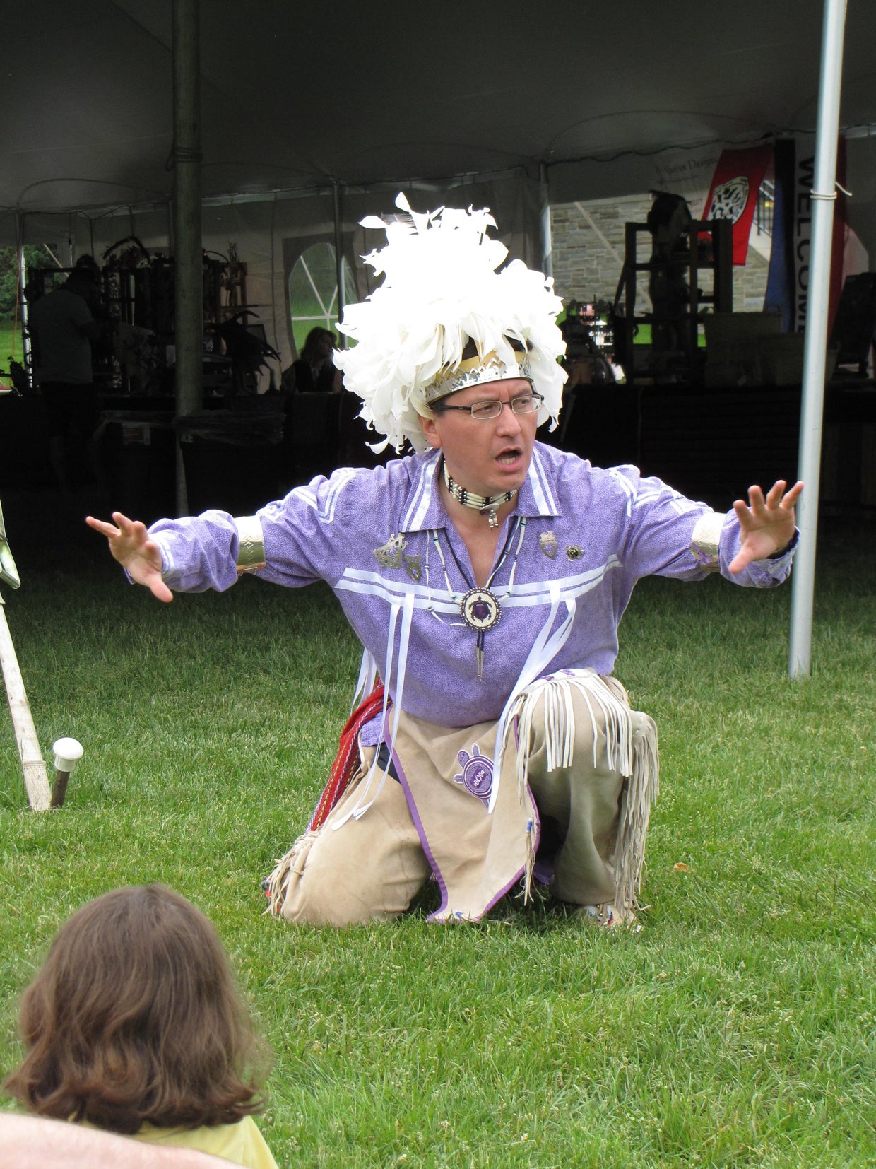 Native American storyteller invites people to "rethink" the myths ...