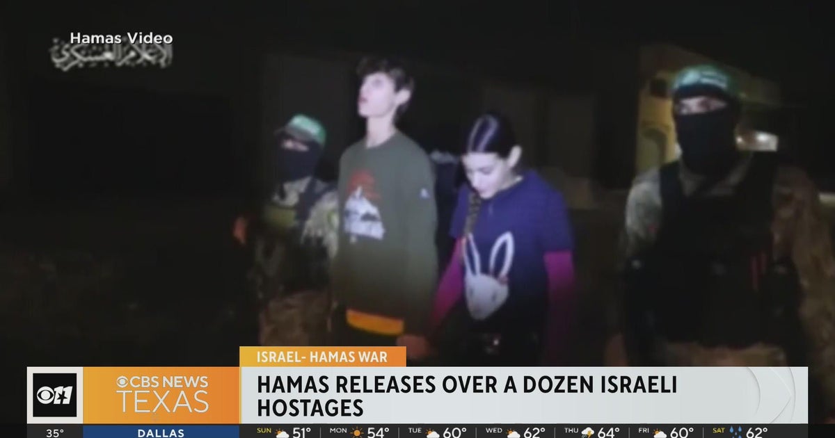 Hamas releases more hostages in exchange - CBS Texas