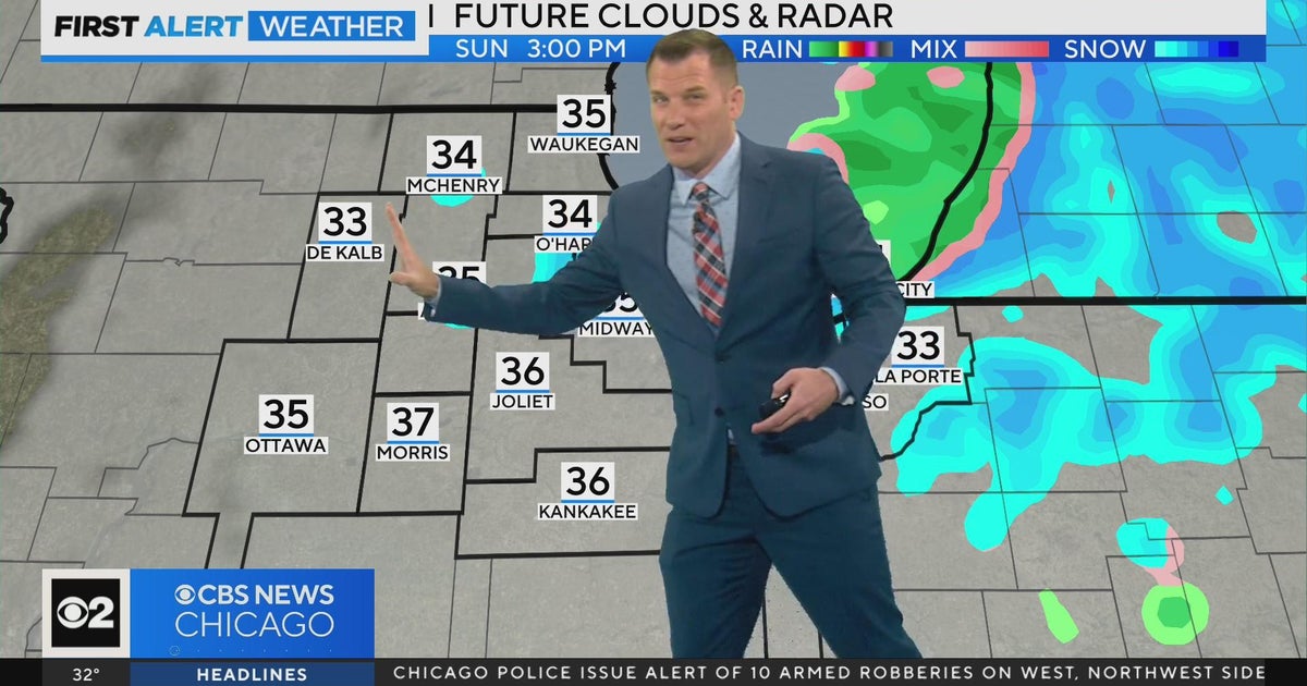 Chicago First Alert Weather: Light snow on the way - CBS Chicago