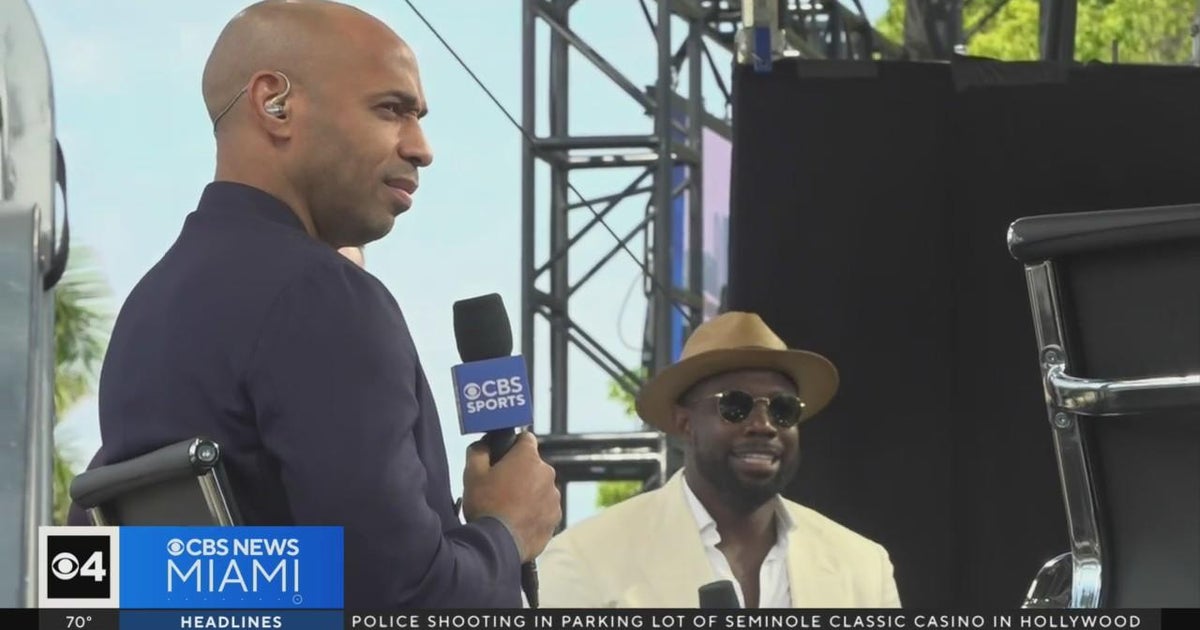 Champions League broadcast team comes to Miami - CBS Miami