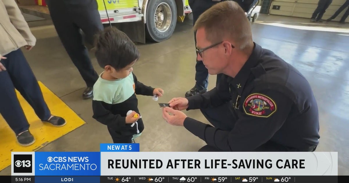 Sacramento paramedics reunited with young boy after life-saving care ...